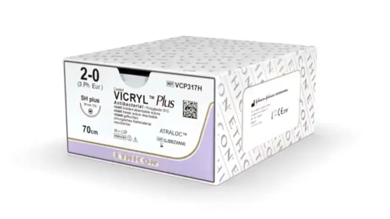 Vicryl Plus Sutures VCP303H x 36
